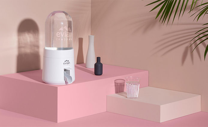 evian® Natural Spring Water Products